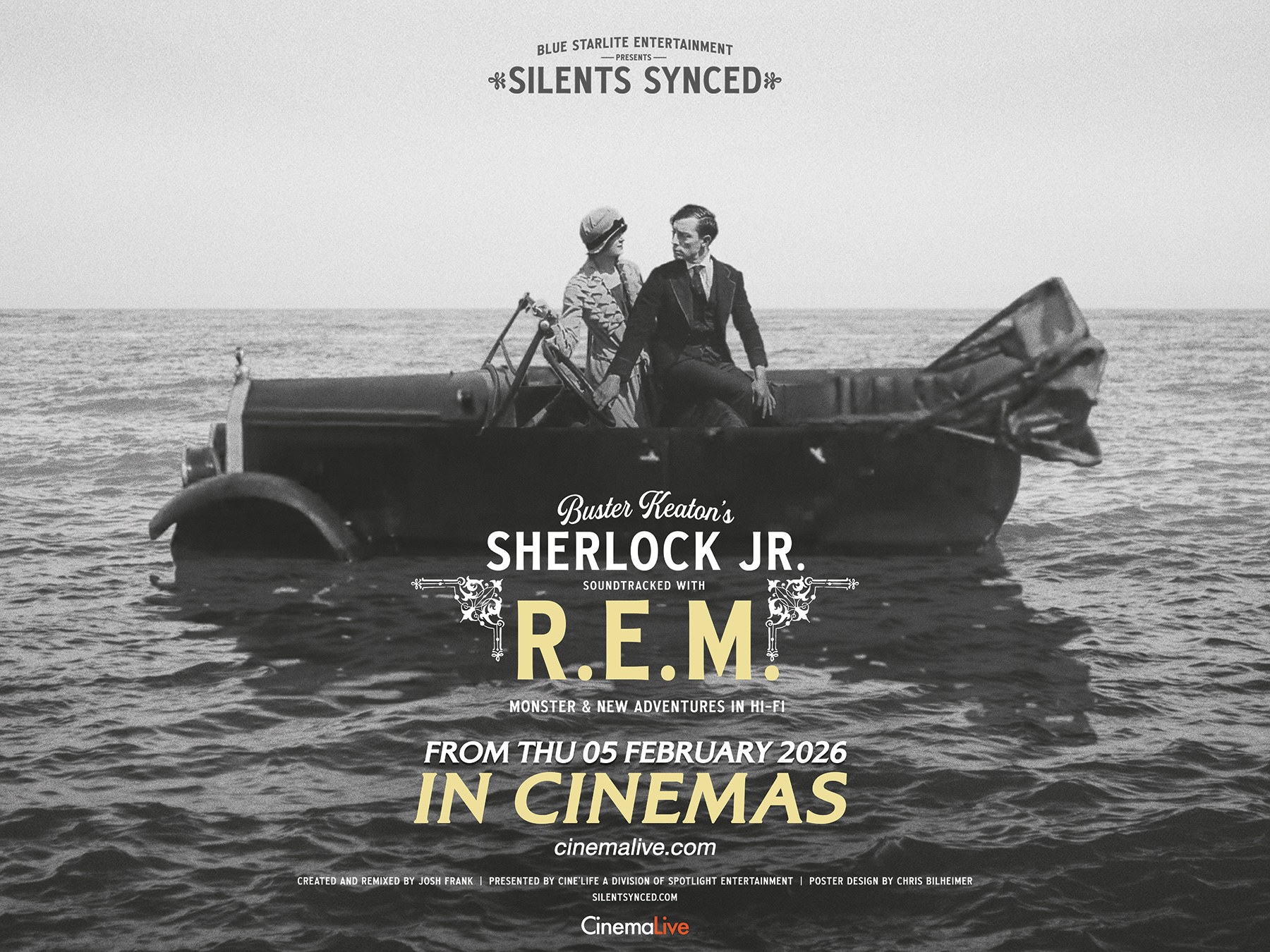 R.E.M. X Buster Keaton's Sherlock Jr. - Gulbenkian